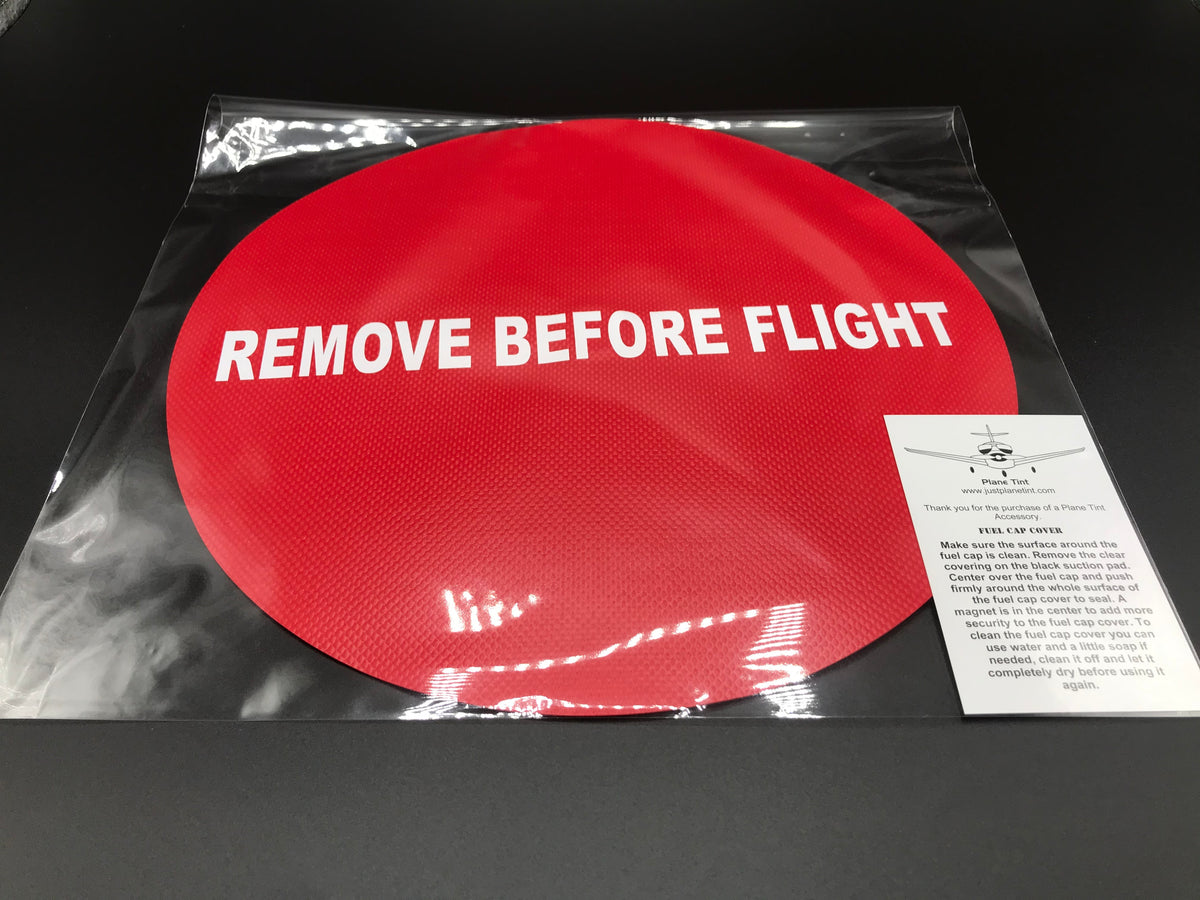 Airplane Fuel Cap Covers keep water out of your fuel caps